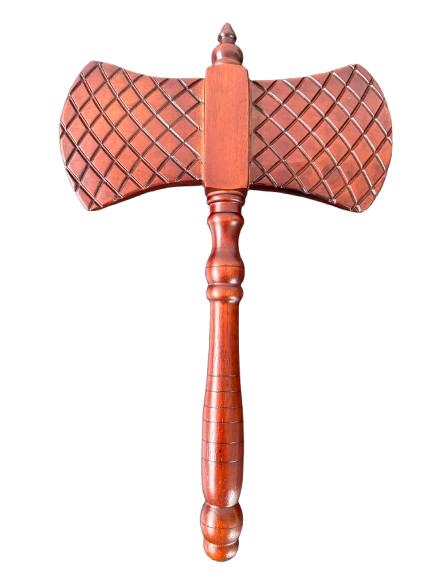 HACHA DE MADERA PARA SHANGO - Santería Toledo
